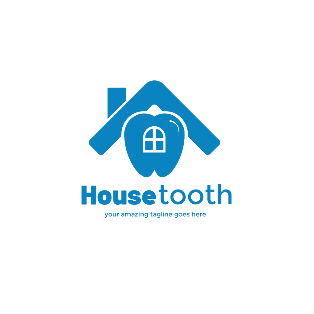 House Tooth Logo - MasterBundles