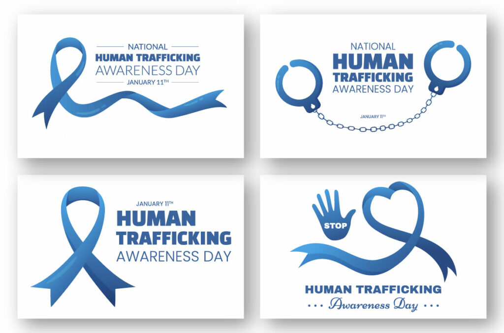 12 Human Trafficking Awareness Day Illustration - MasterBundles