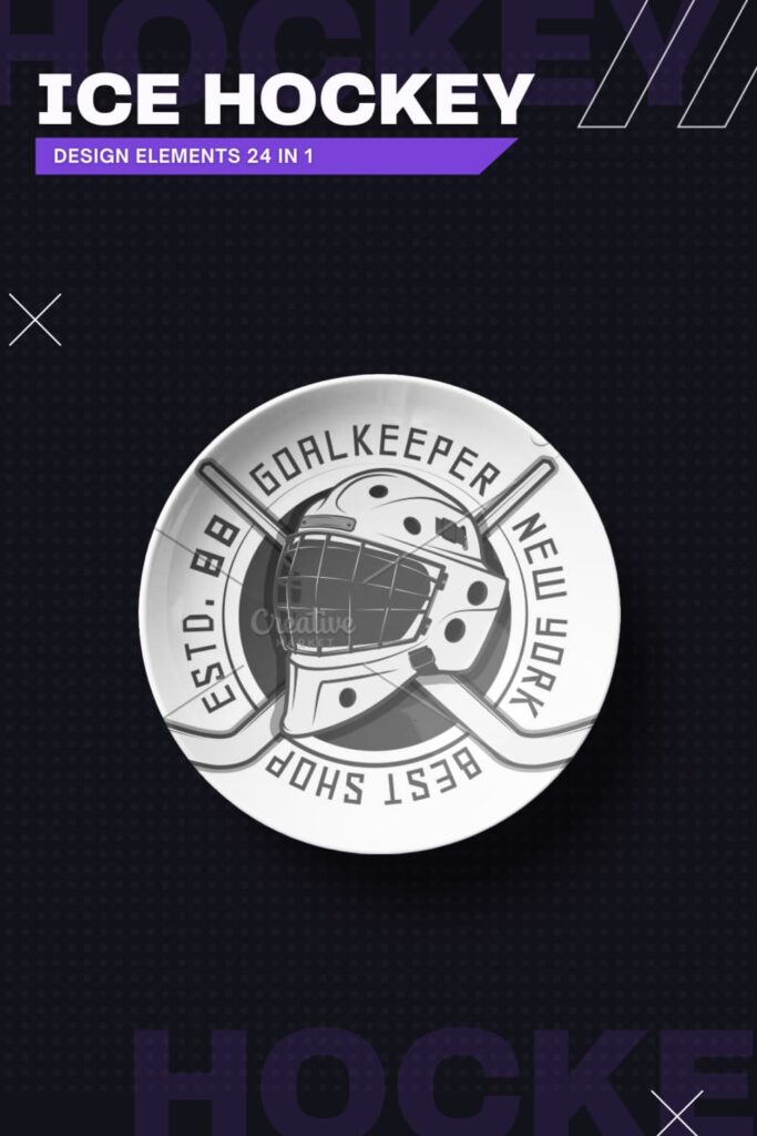 24 In 1 Ice Hockey Design Elements – MasterBundles