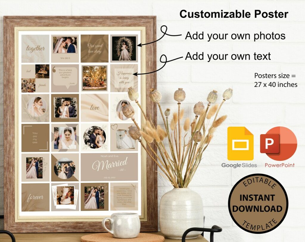 Editable Poster Template Powerpoint Or Google Slides – MasterBundles