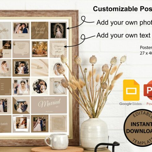 Editable Poster Template Powerpoint Or Google Slides – MasterBundles