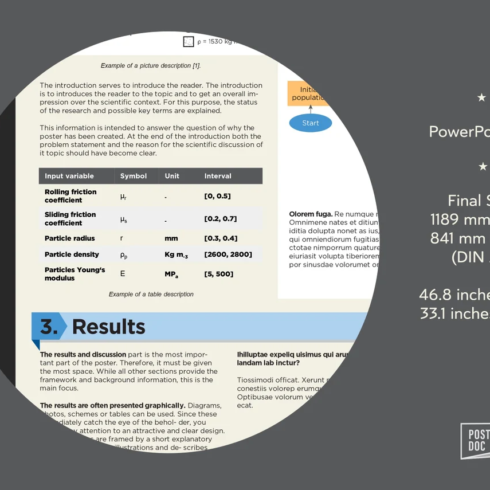 Science Poster PowerPoint Template – MasterBundles