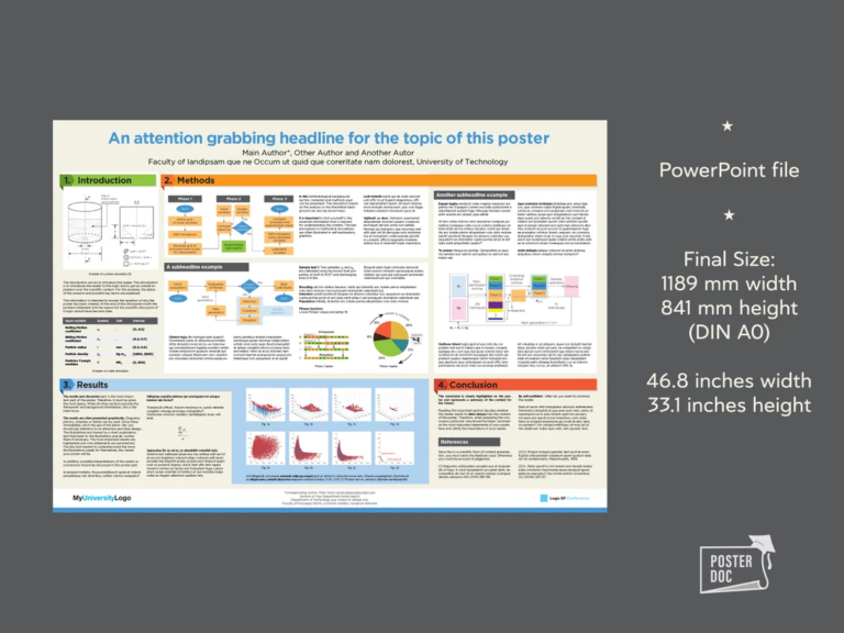 Science Poster PowerPoint Template – MasterBundles