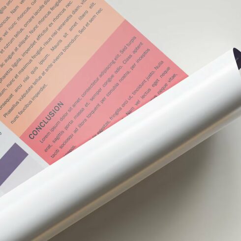 Science Poster Model In Powerpoint | Sunset | Horizontal | MasterBundles