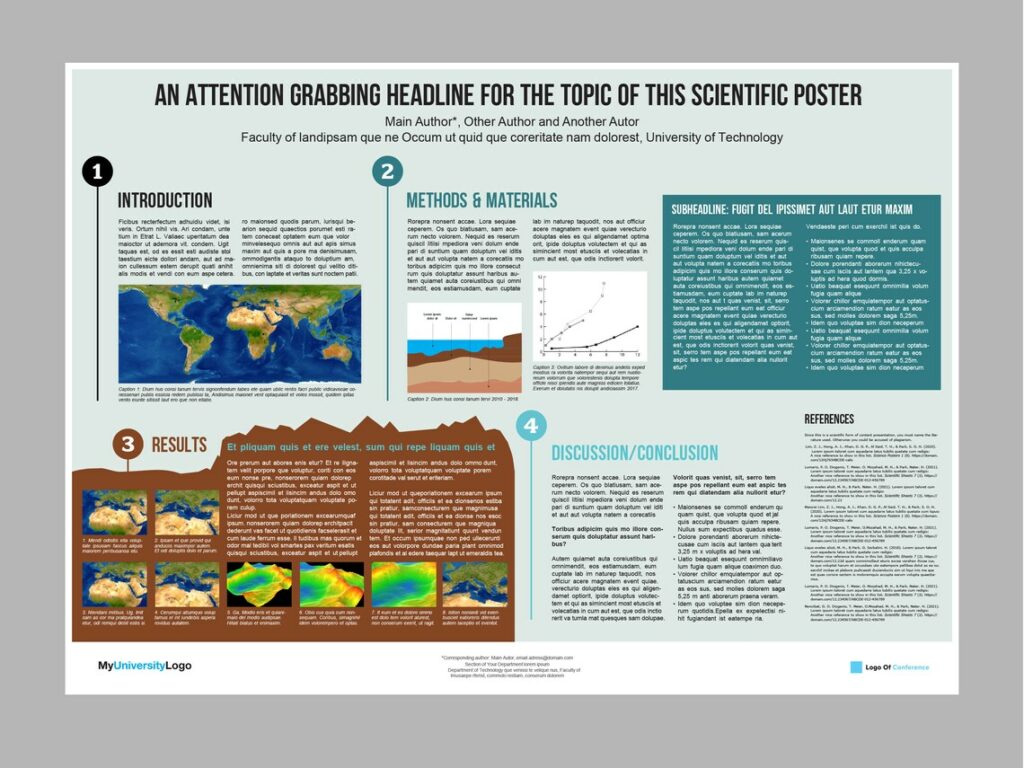 Science Poster PowerPoint Template – MasterBundles