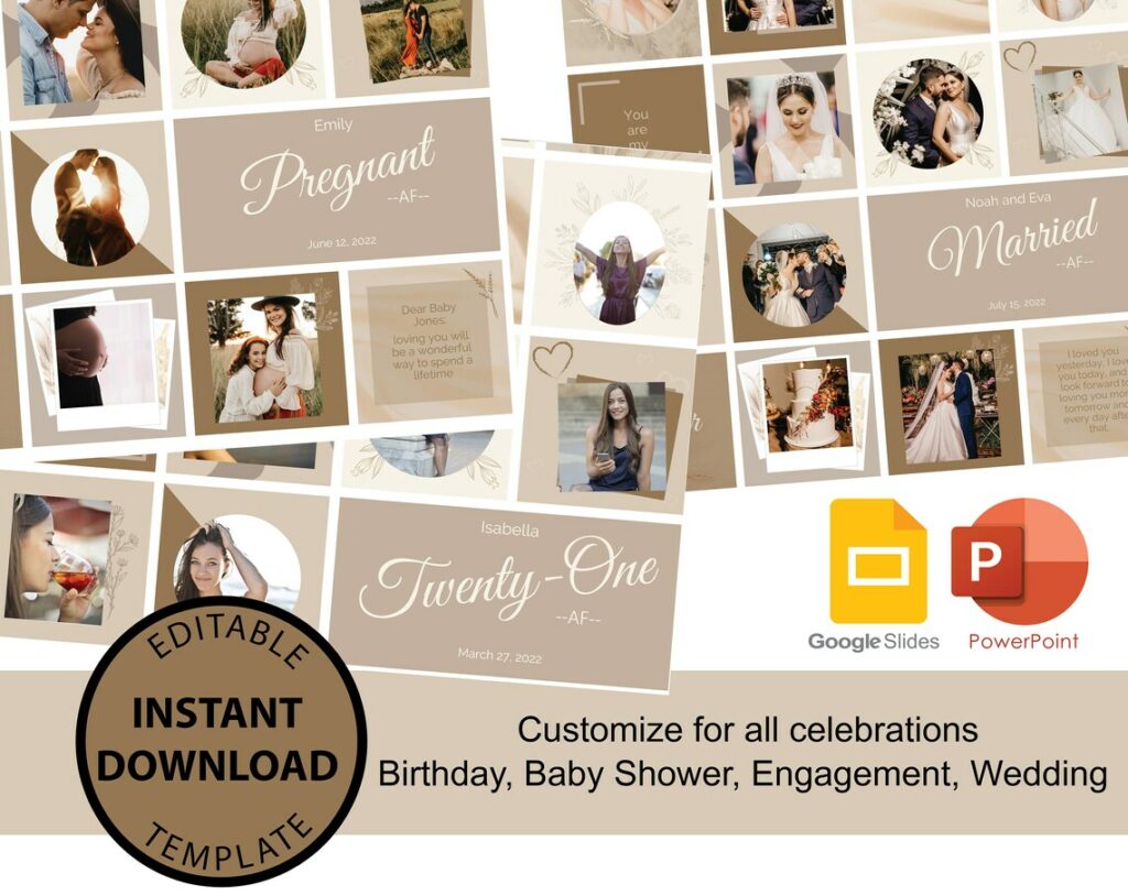 Editable Poster Template Powerpoint Or Google Slides – MasterBundles