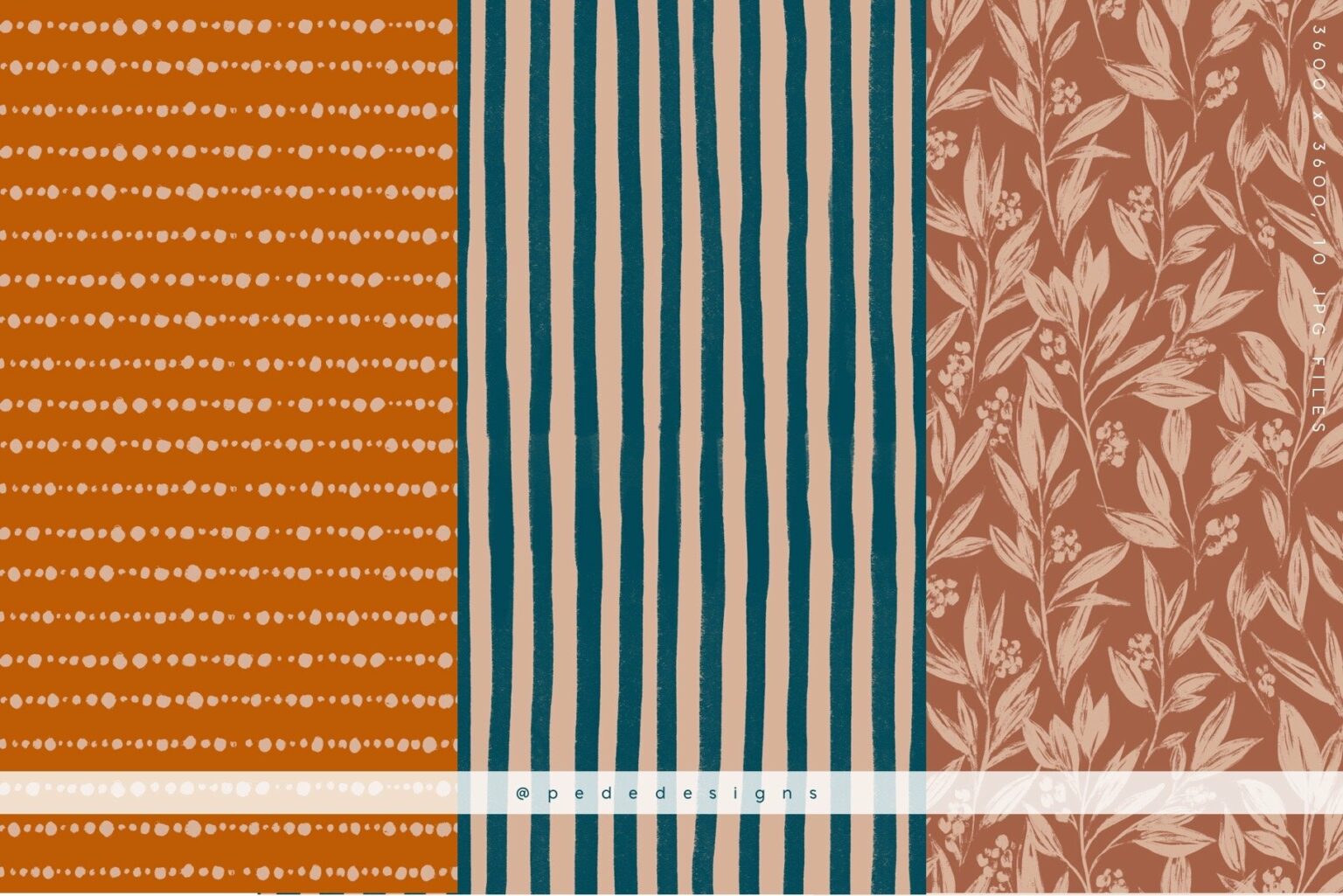 Boho Digital Paper Pack – MasterBundles