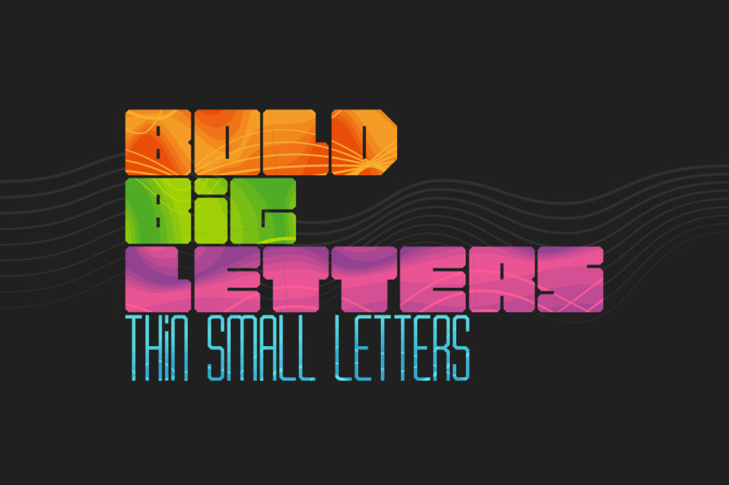 Inside the BOX Font Design and Seamless Patterns - MasterBundles