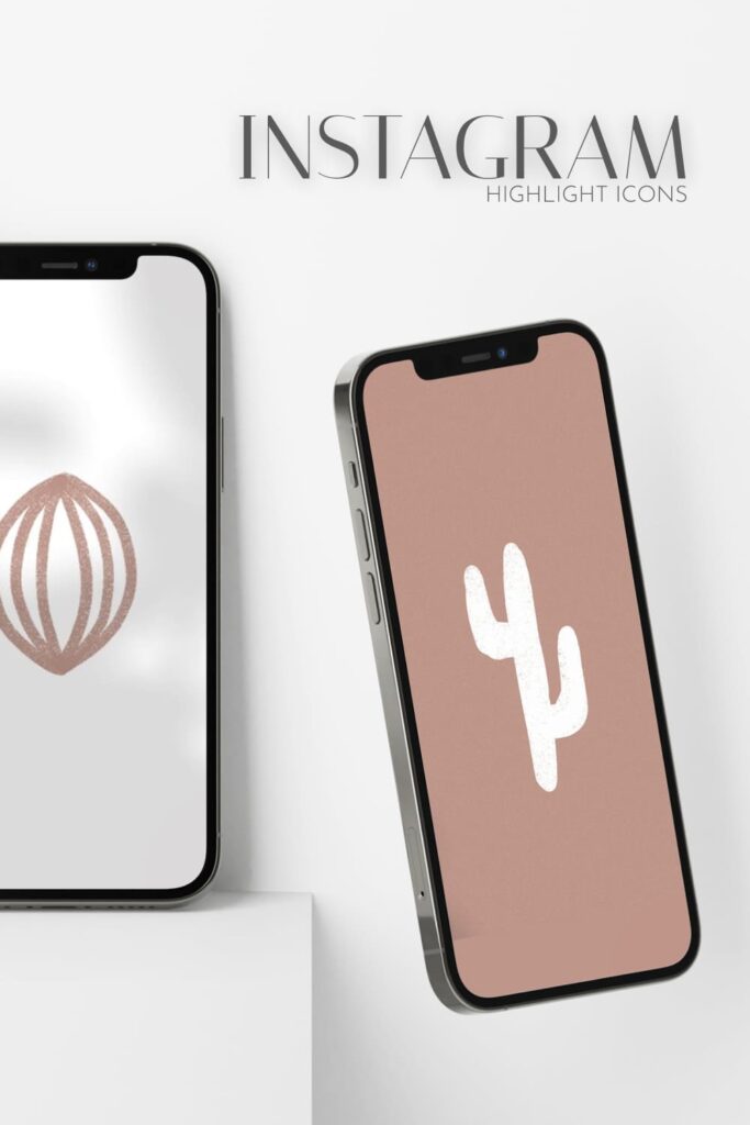 Instagram Highlight Icons – Desert – MasterBundles