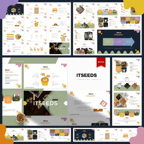 It Seeds Powerpoint Template – MasterBundles