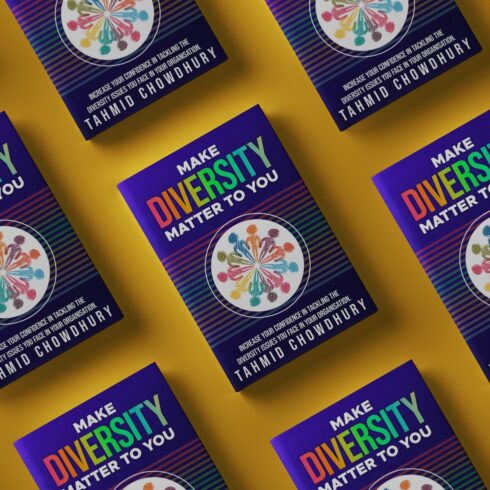 Moderen minimal Diversity Book Cover Designs | MasterBundles