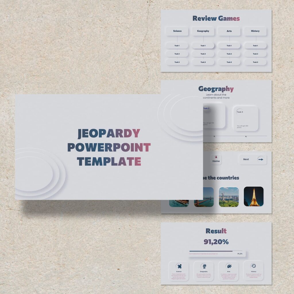 Jeopardy PowerPoint Template – MasterBundles