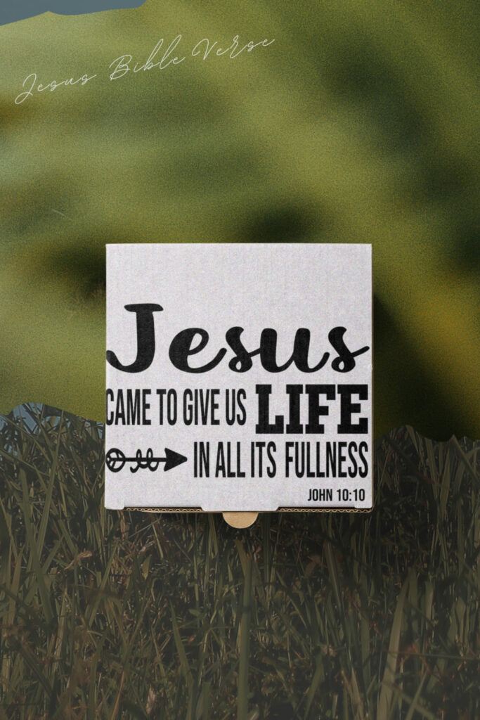 Jesus Bible Verse SVG, DXF, EPS, PNG – MasterBundles