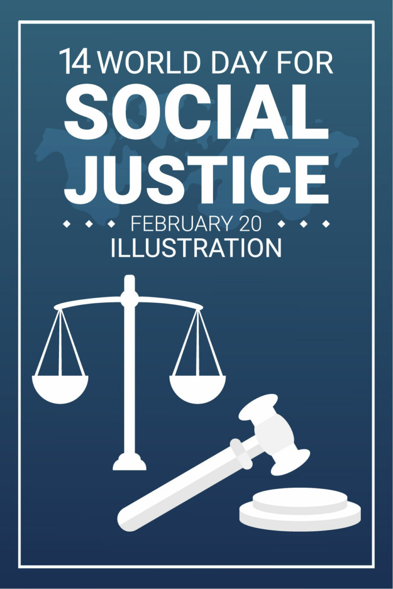 14 World Day of Social Justice Illustration - MasterBundles