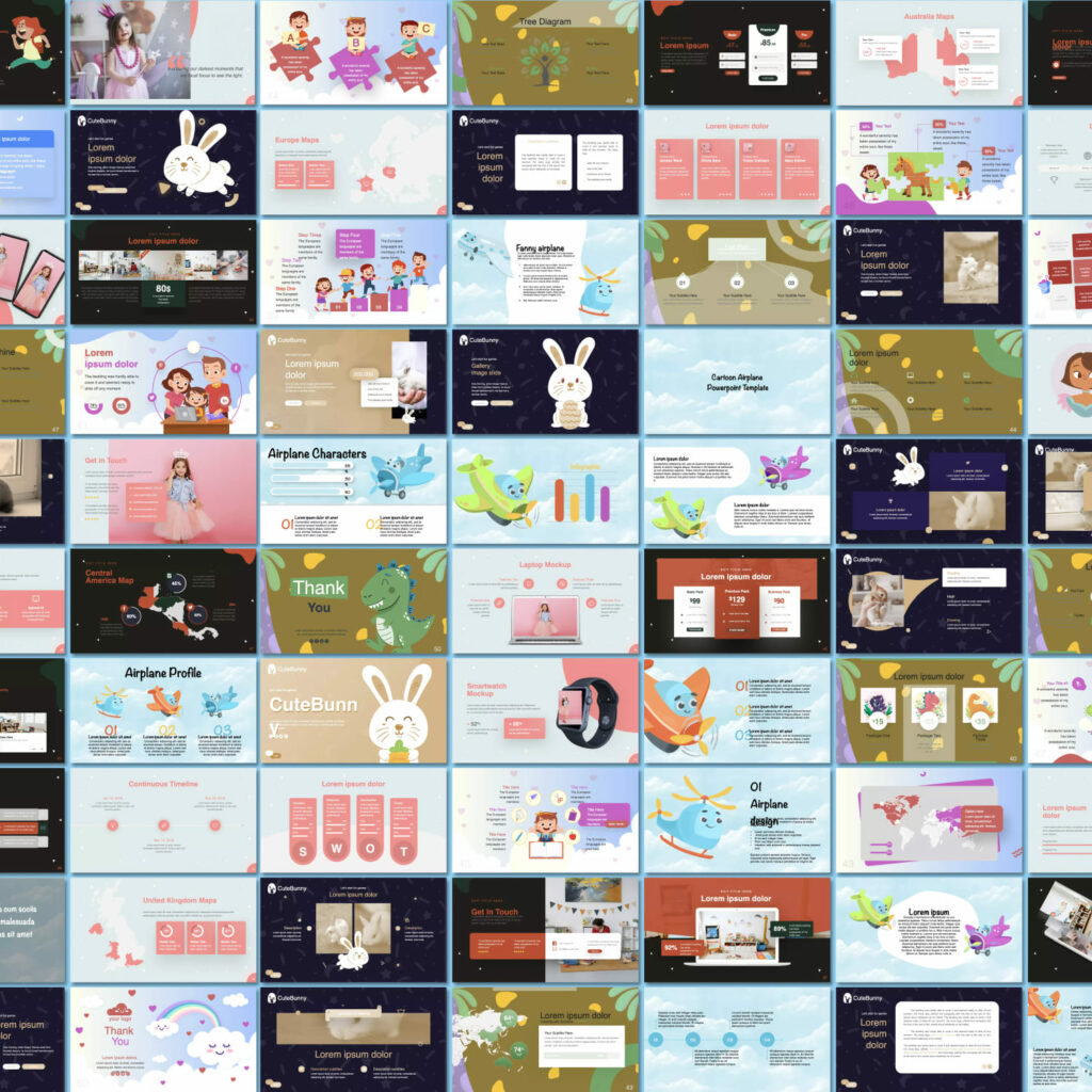 Kids PowerPoint Templates Bundle – MasterBundles