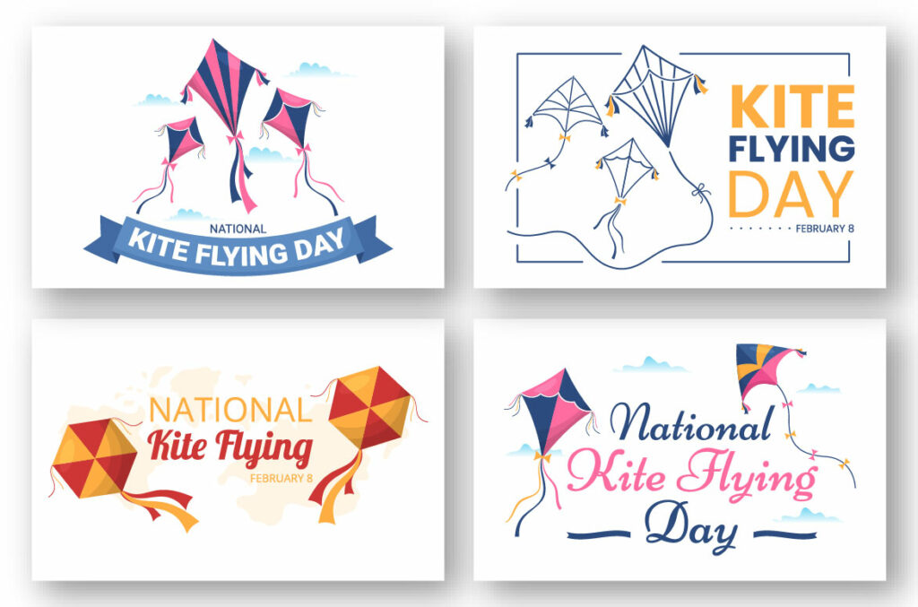 12 National Kite Flying Day Illustration - MasterBundles