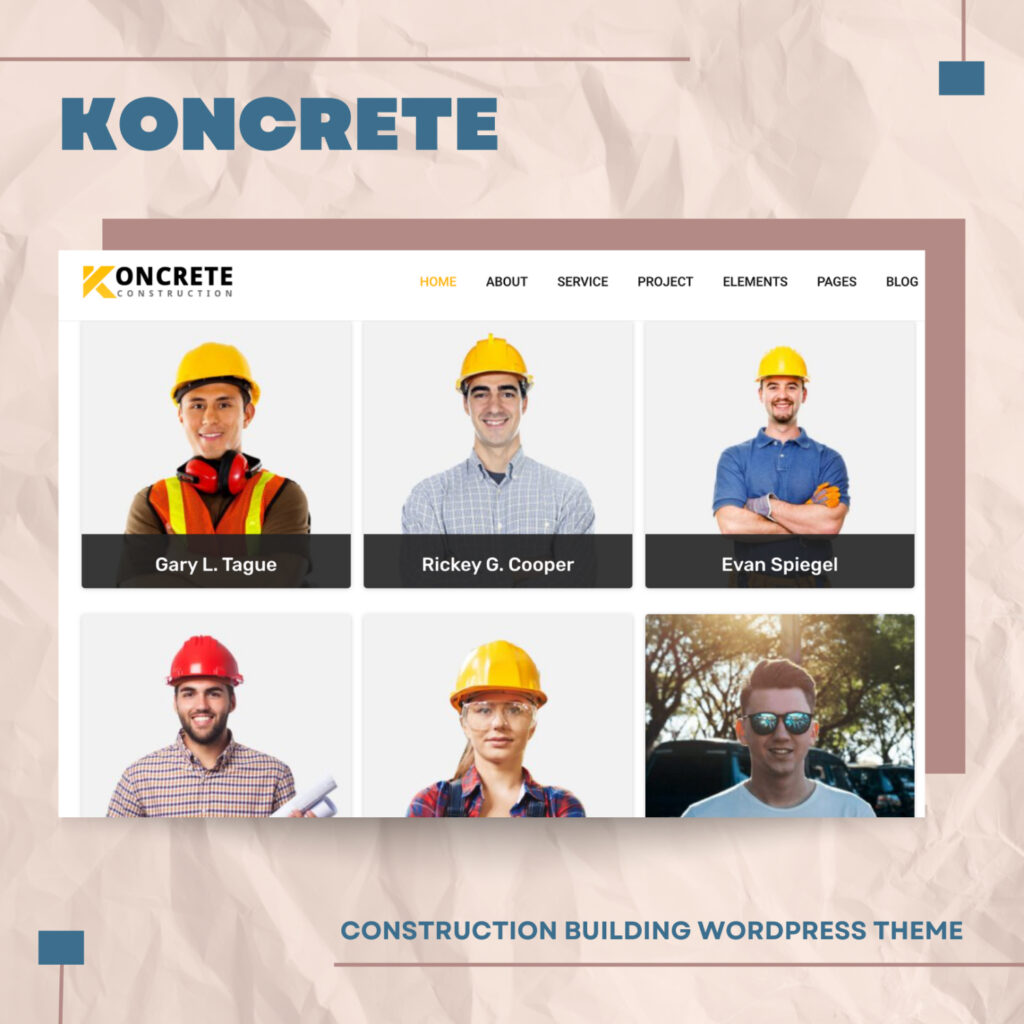 Koncrete - Construction Building WordPress Theme – MasterBundles