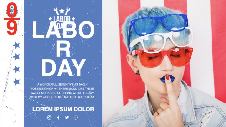 Labor Day PowerPoint Template – MasterBundles