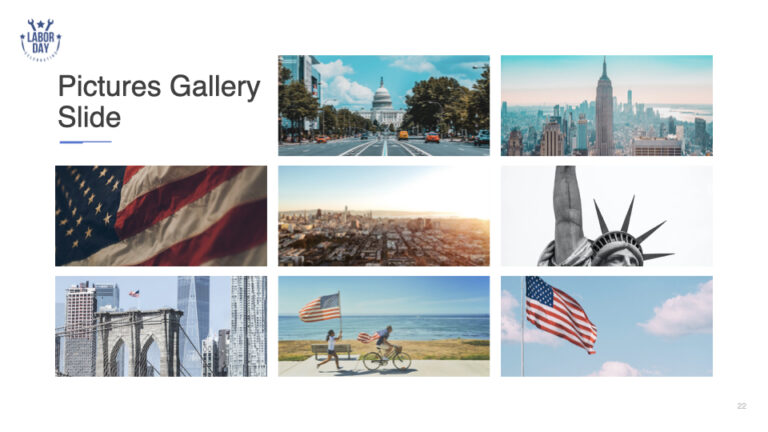 Labor Day Presentation Template – MasterBundles