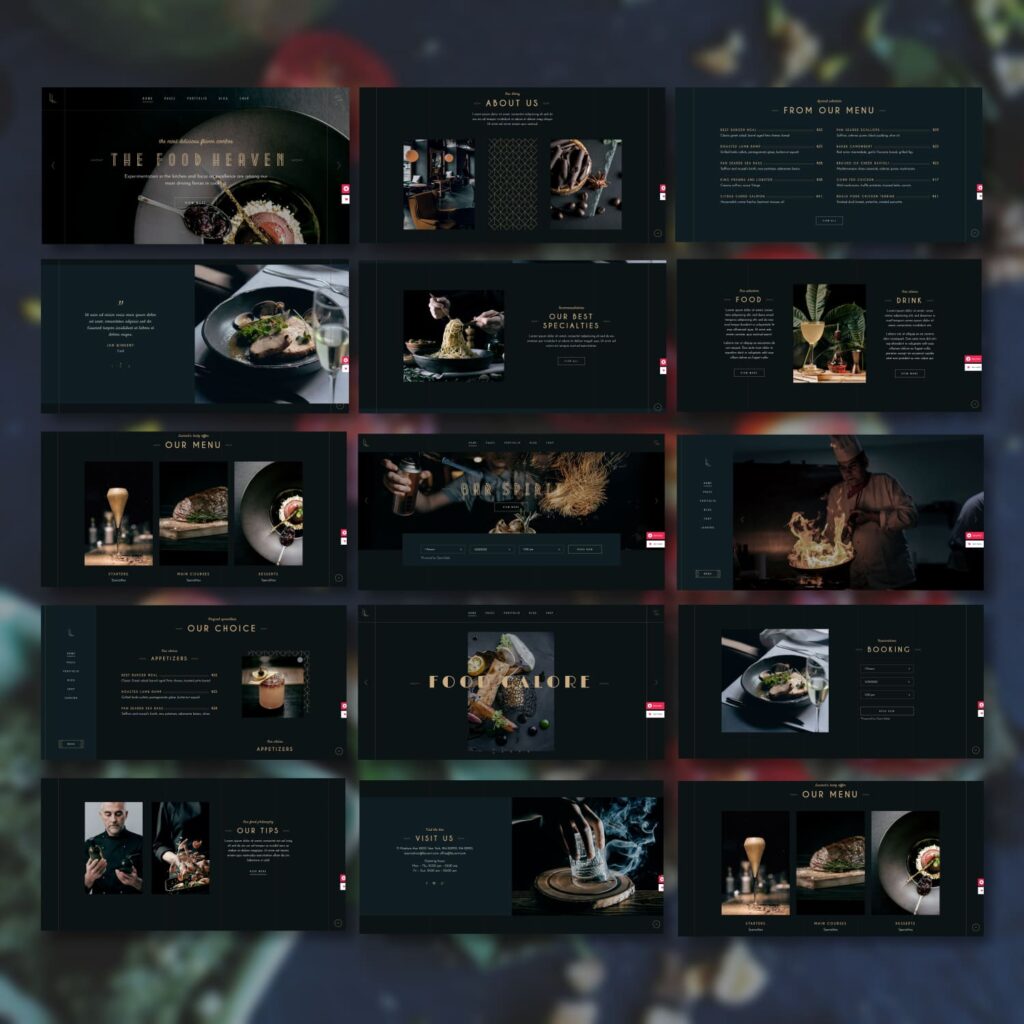 Laurent - Elegant Restaurant Theme – MasterBundles