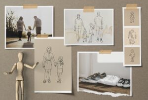 Parenthood. Line Art Family Set – MasterBundles