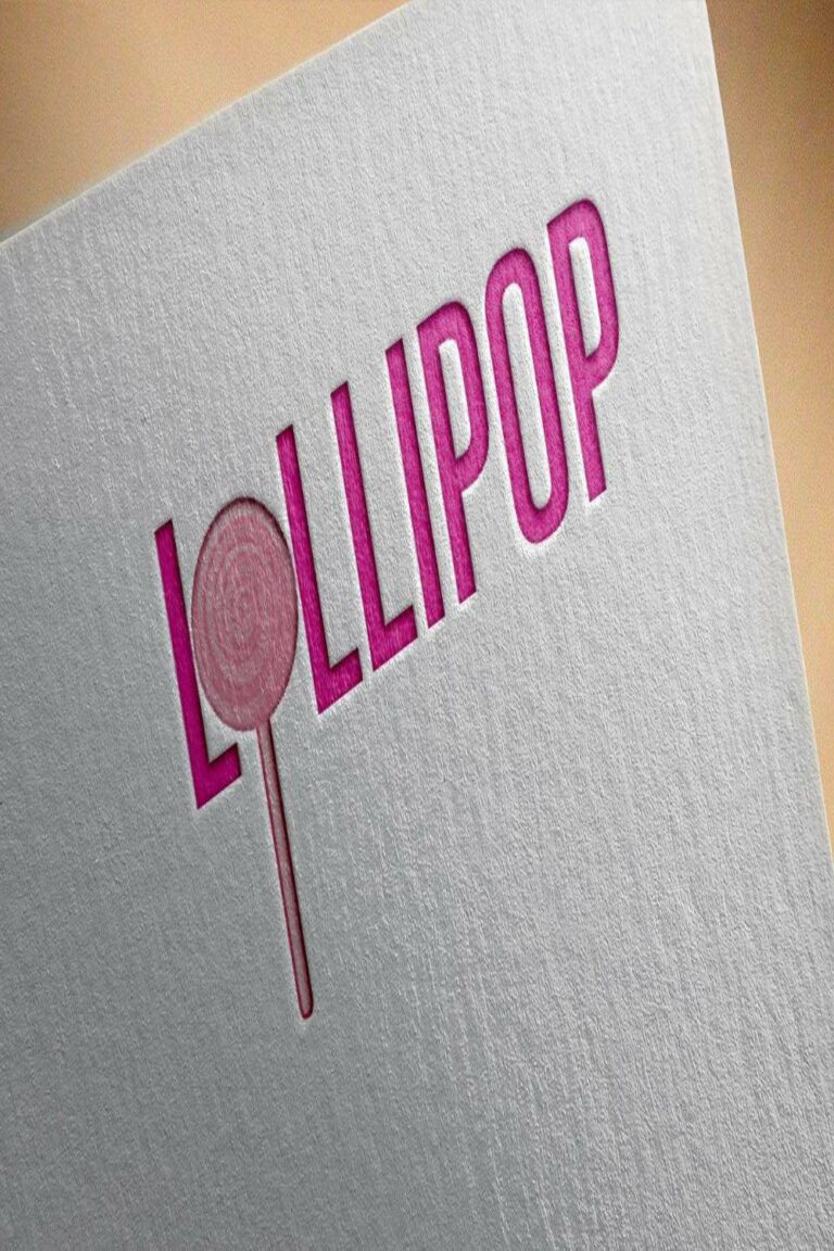 Lollipop Sweet Logo Design - MasterBundles