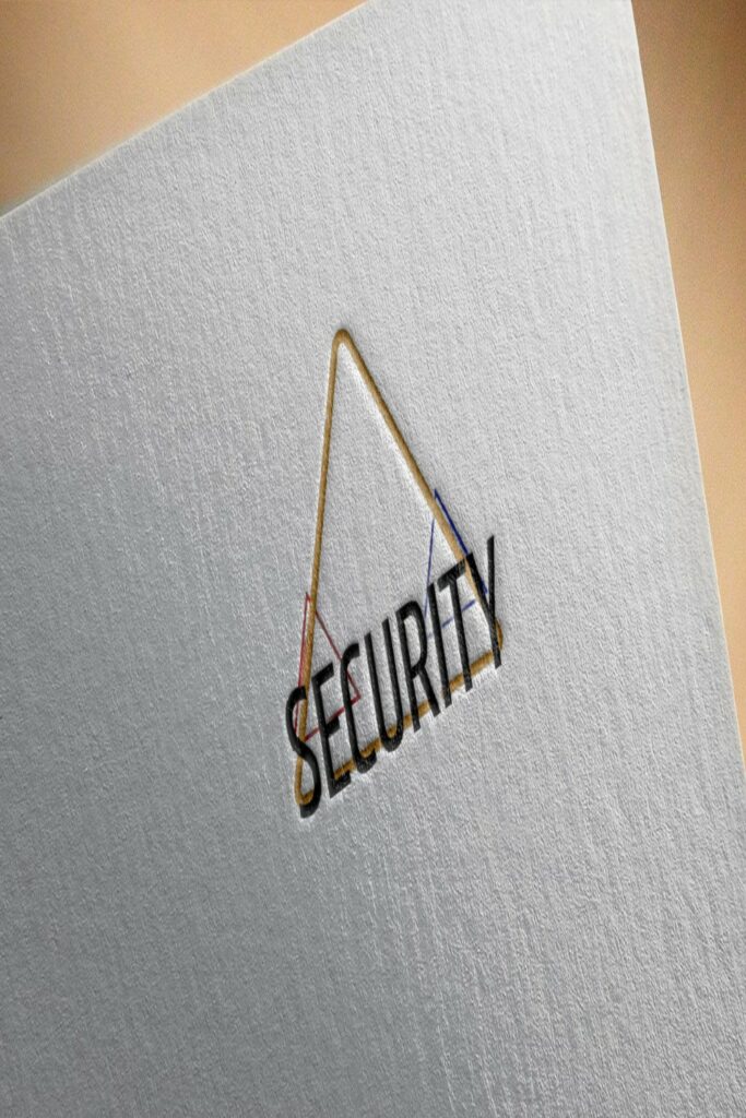 Security Minimalism Logo Design - MasterBundles