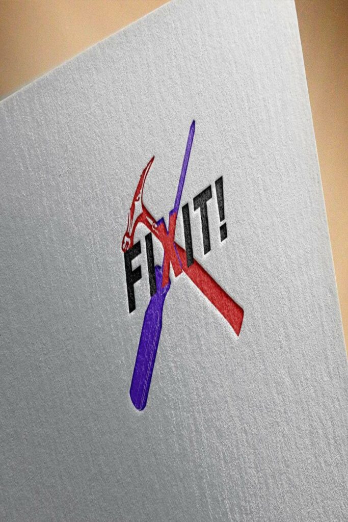 Fixit Architecture Logo Design - MasterBundles