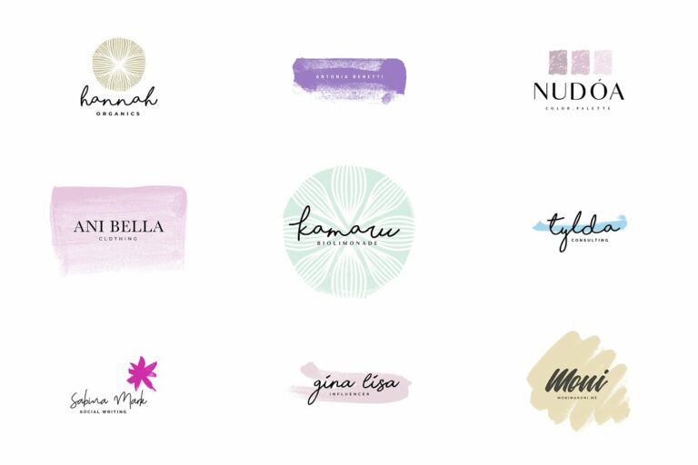 Feminine Logos – MasterBundles