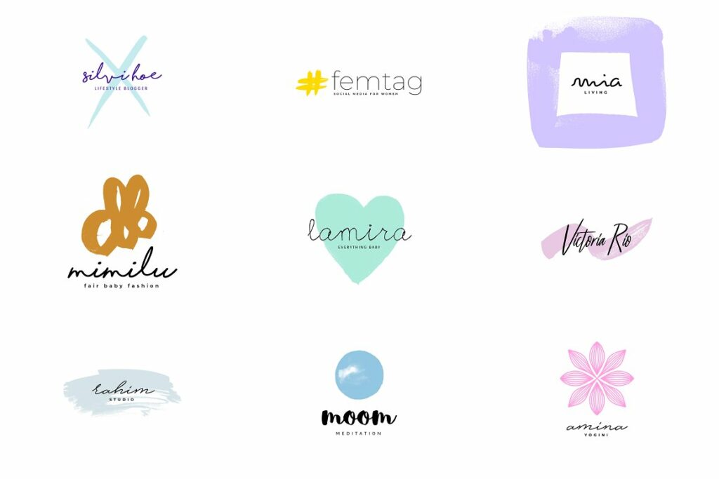 Feminine Logos – MasterBundles
