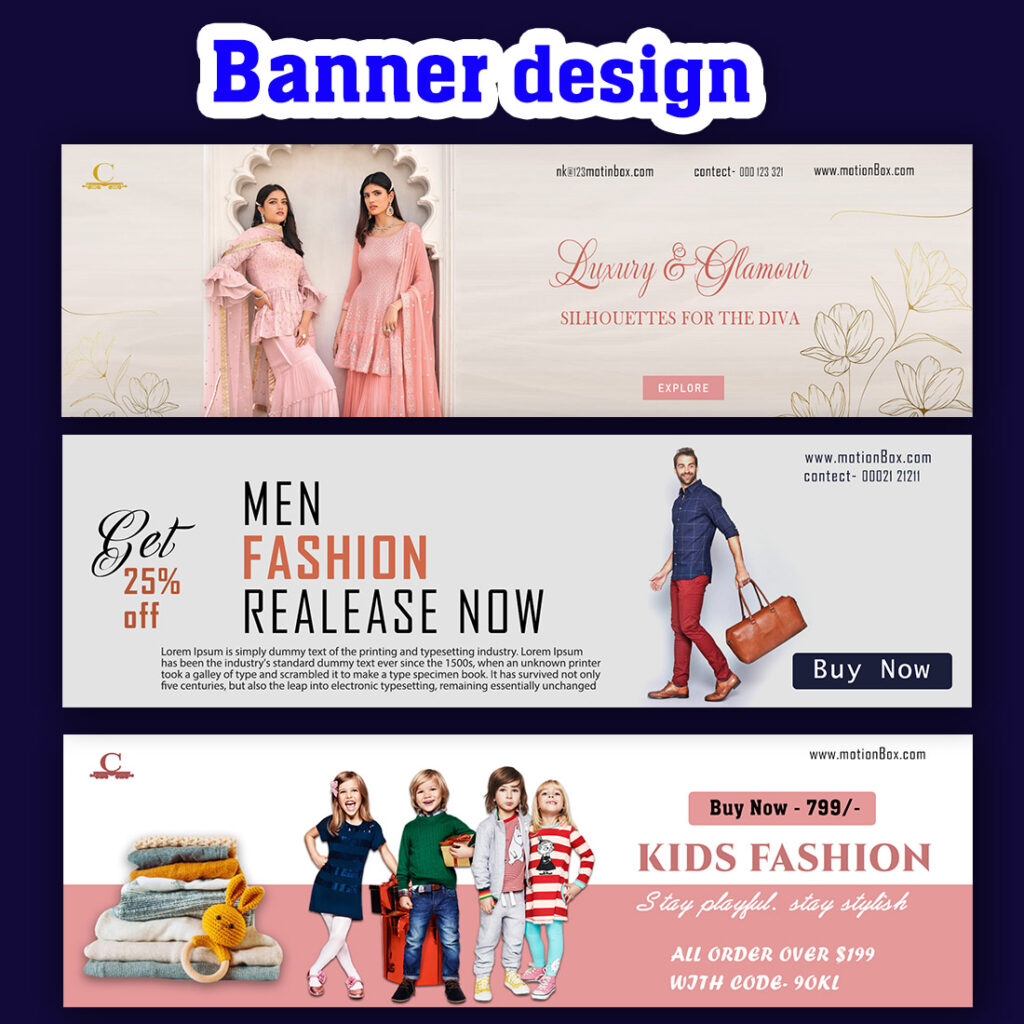 6 Vintage Style Banner Design - MasterBundles
