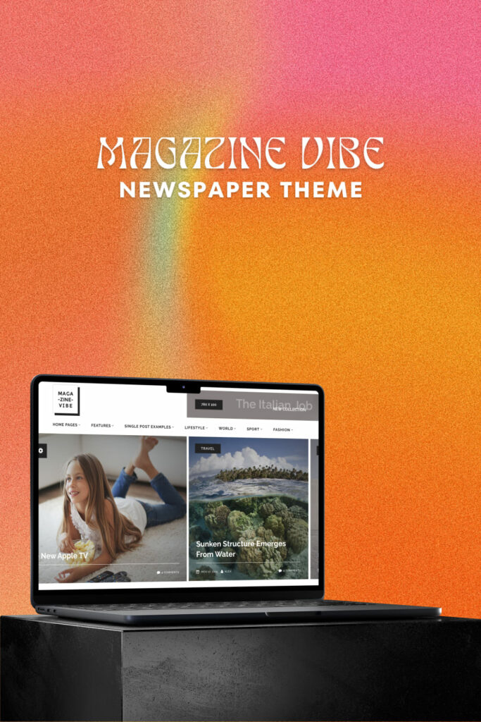 Magazine Vibe - Newspaper Theme – MasterBundles