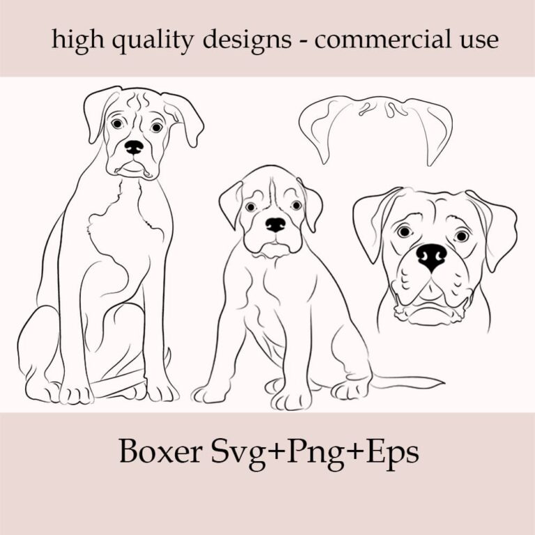 Boxer Dog Mom SVG – MasterBundles