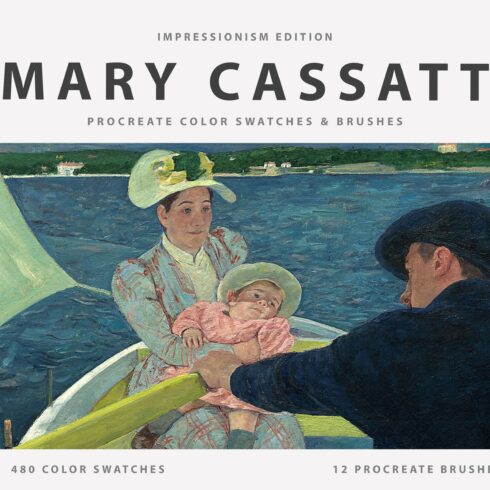 Mary Cassatt's Procreate Brushes – MasterBundles