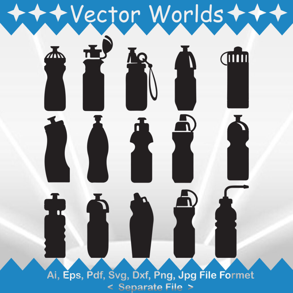 Bottles SVG Vector Design - MasterBundles