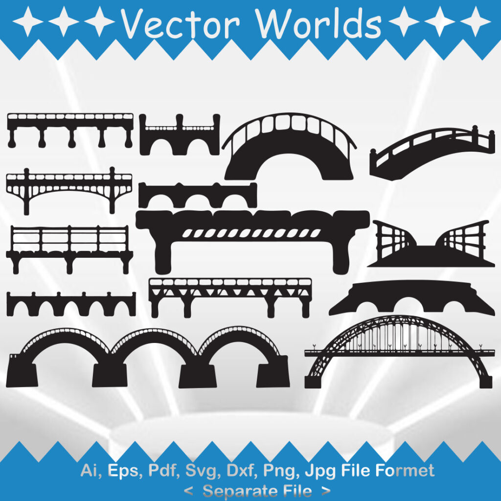 Bridges SVG Vector Design - MasterBundles
