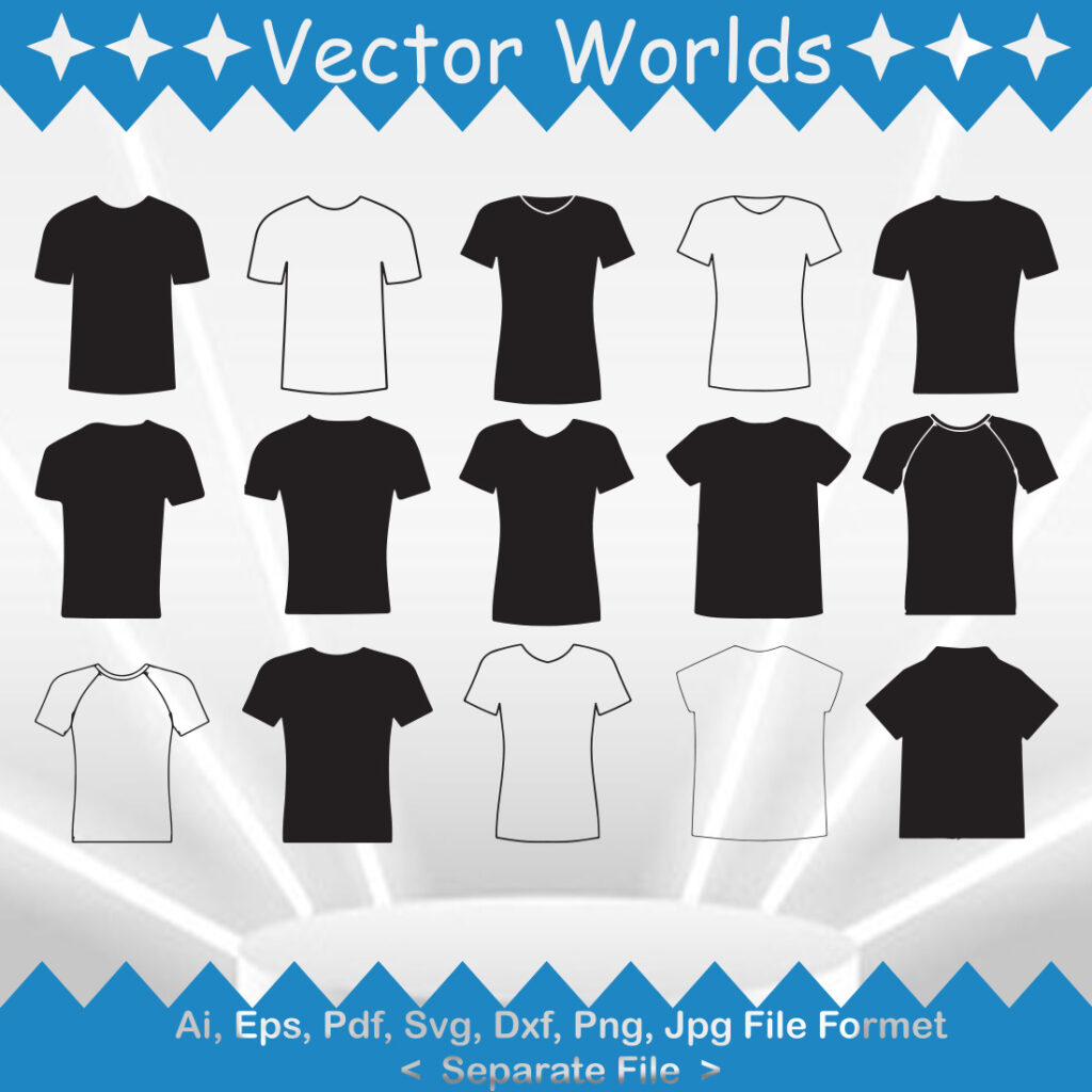 Short Sleeve Shirt SVG Vector Design - MasterBundles