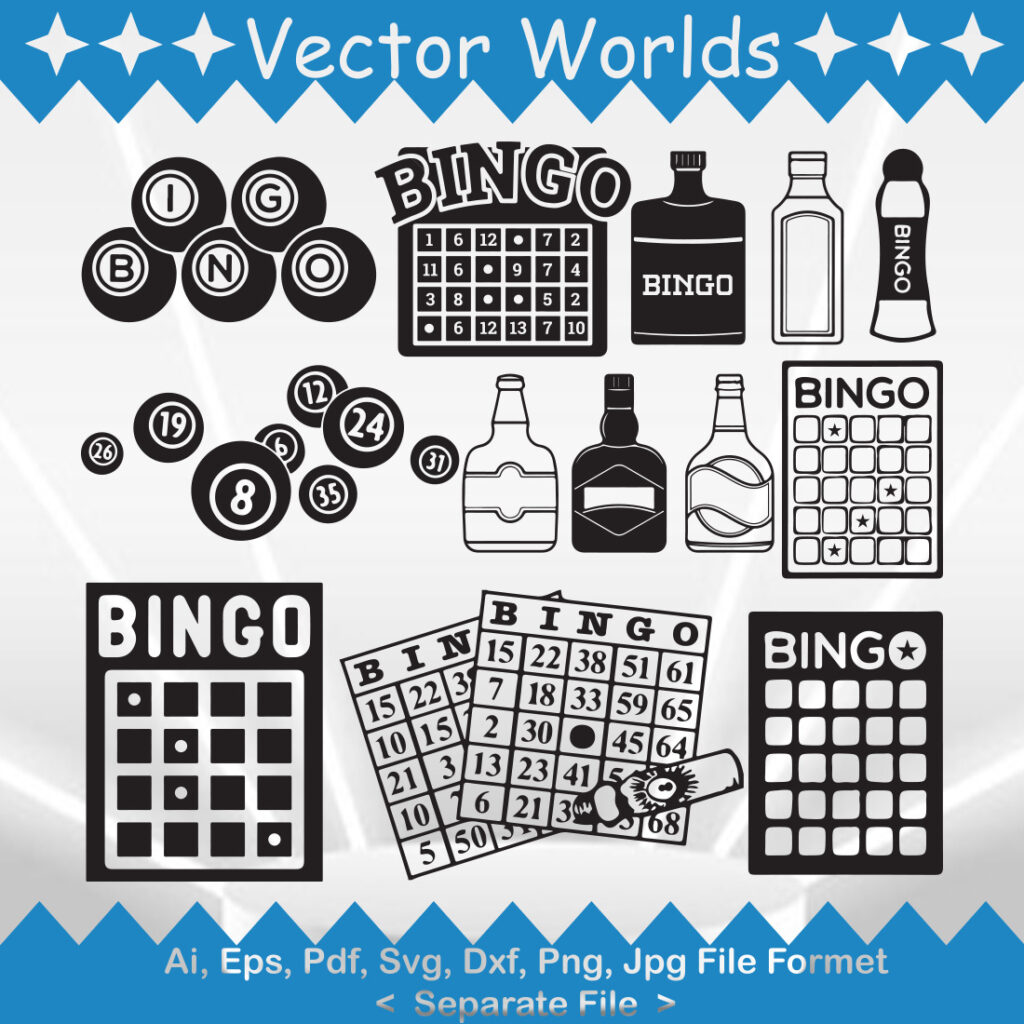 Bingo SVG Vector Design - MasterBundles