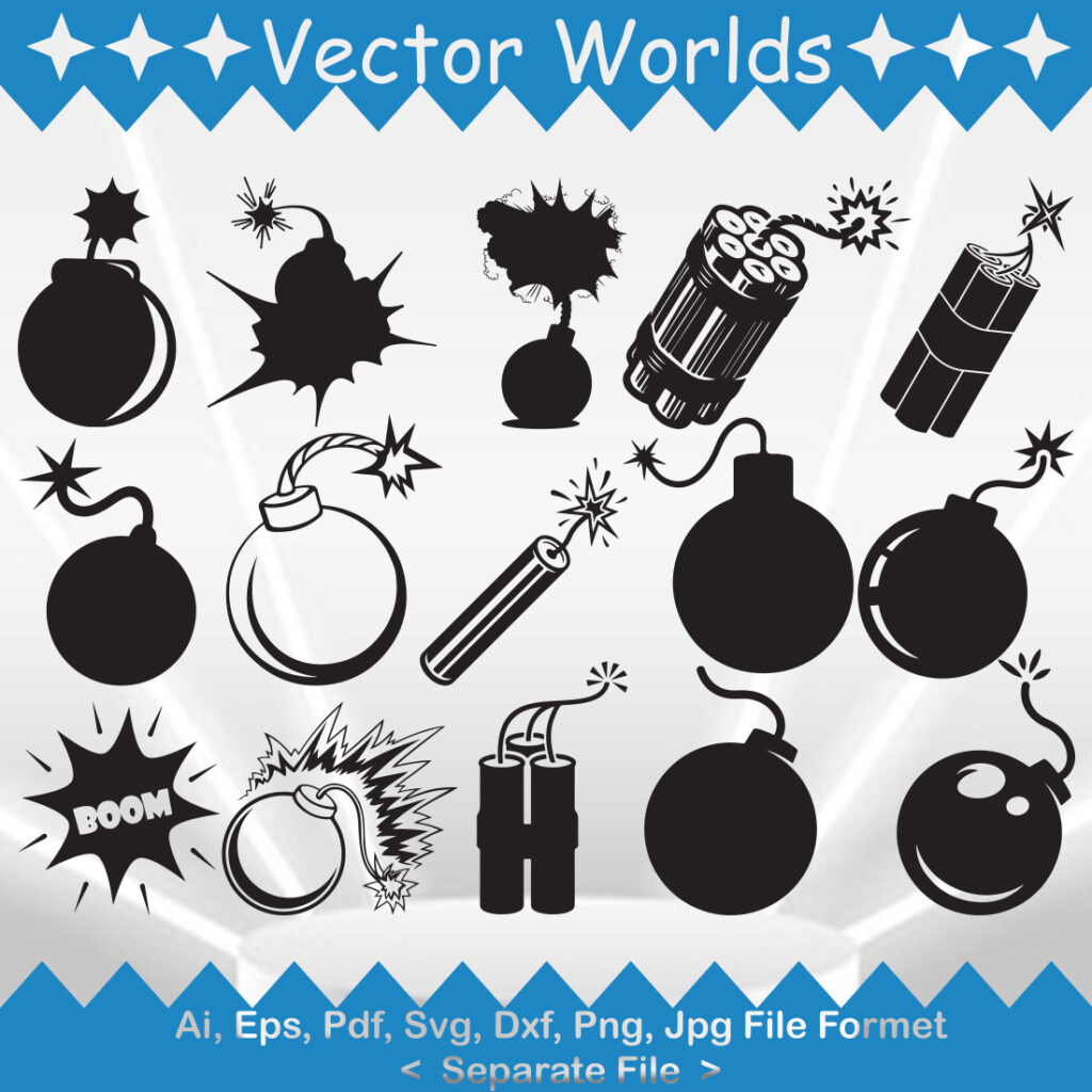 Boom SVG Vector Design - MasterBundles