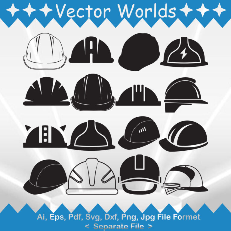 Hard Hat SVG Vector Design - MasterBundles