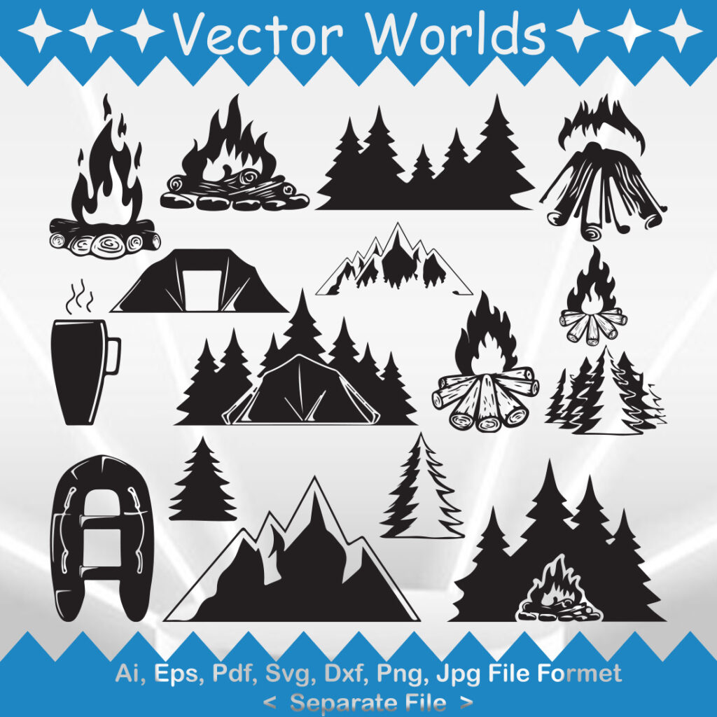 Camping SVG Design Bundle - MasterBundles