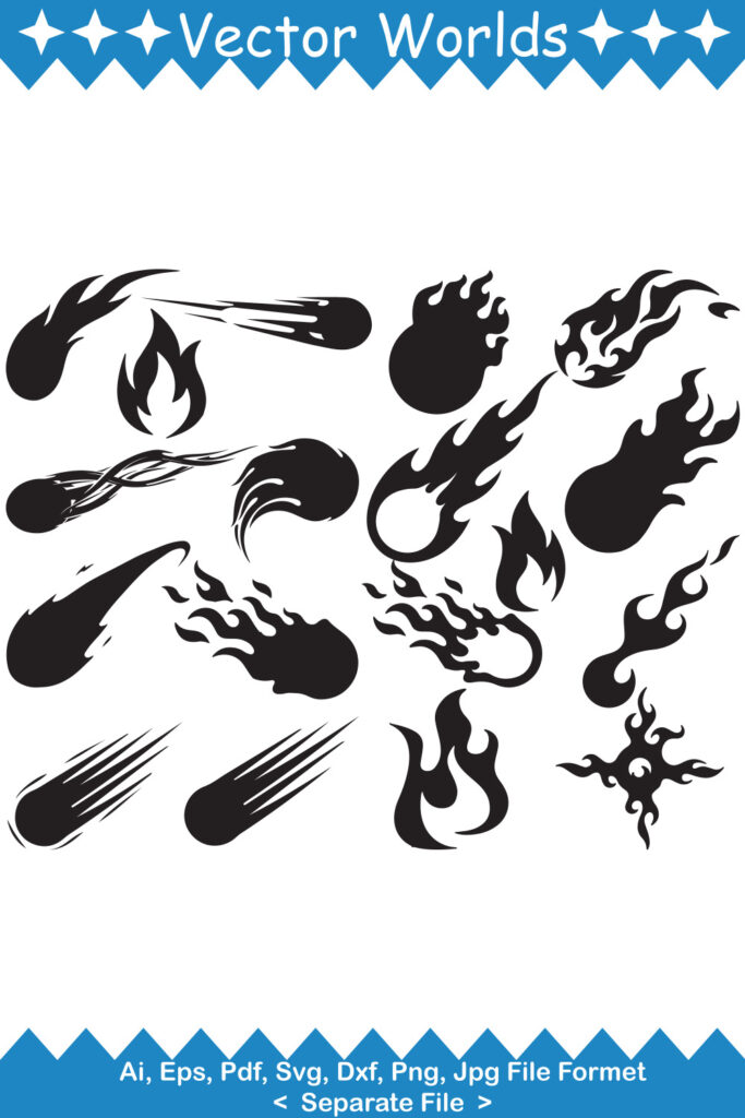 Comet SVG Vector Design - MasterBundles