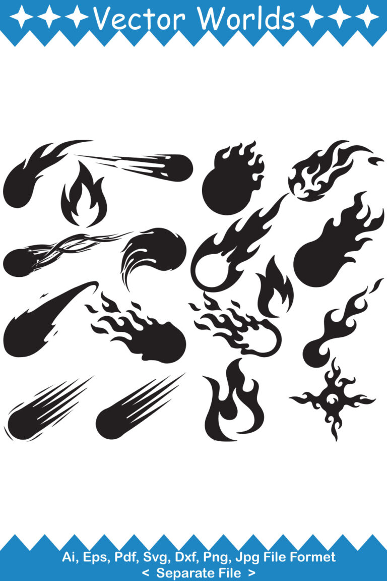 Comet SVG Vector Design - MasterBundles