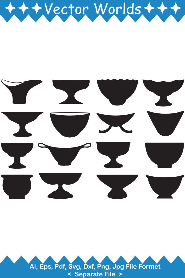 Bowls SVG Vector Design - MasterBundles