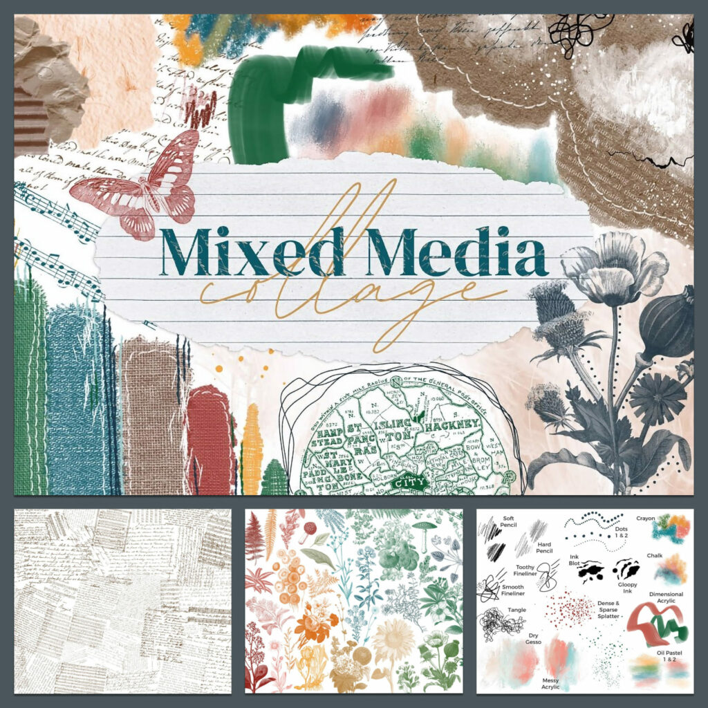 Mixed Media Brushes for Procreate – MasterBundles
