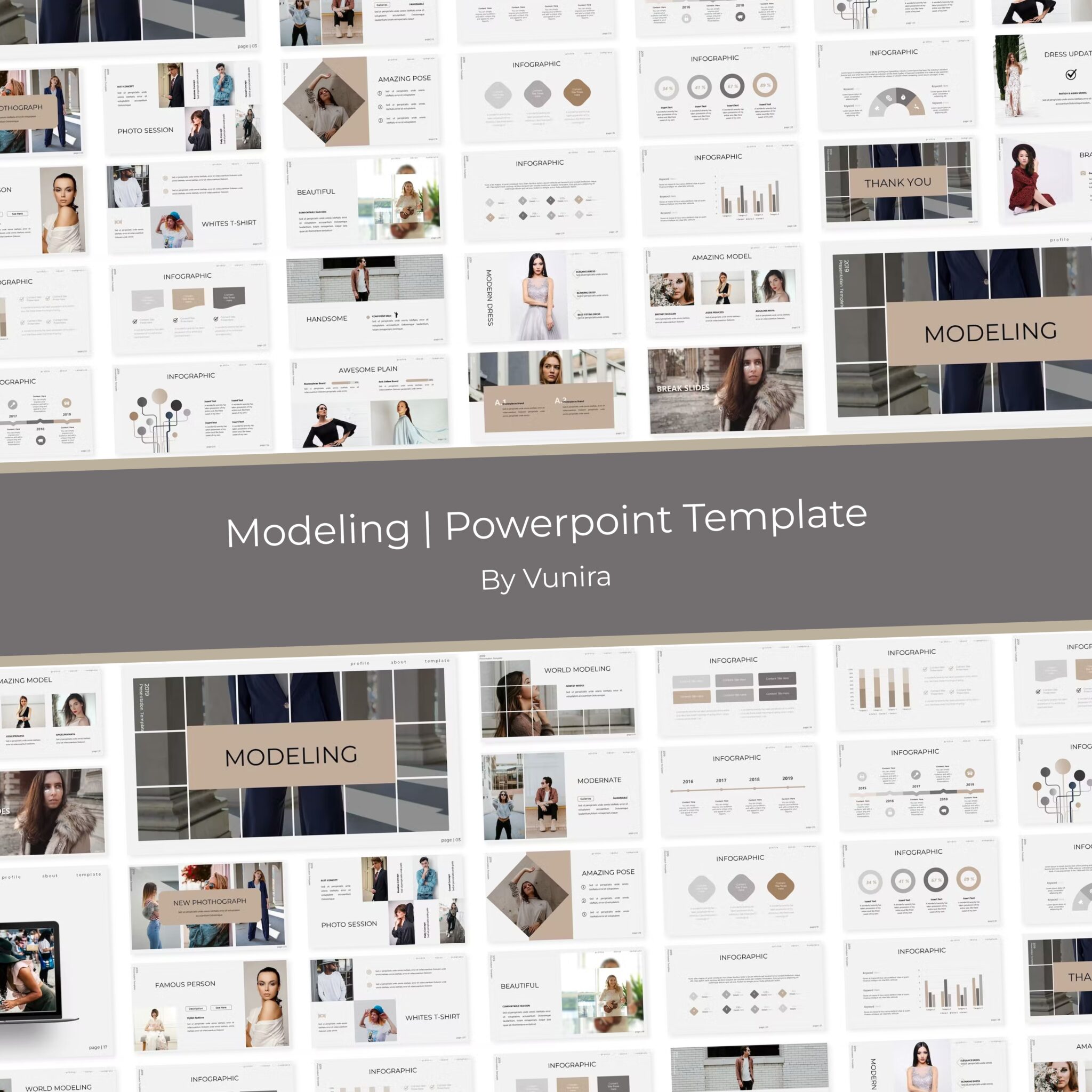 Modeling | Powerpoint Template – MasterBundles