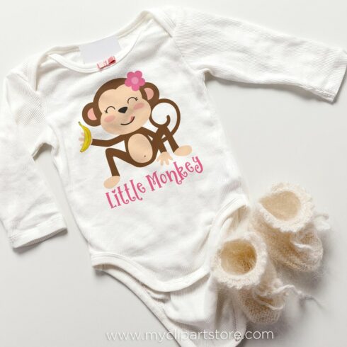 Monkey Girls - Vector Clipart – MasterBundles