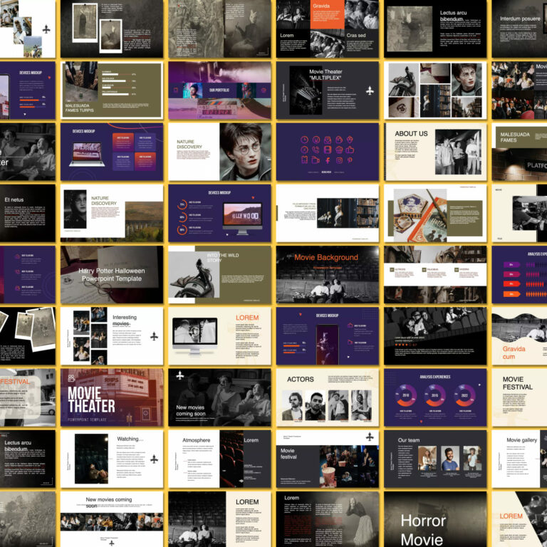 Movie PowerPoint Templates Bundle – MasterBundles