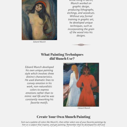 Edvard Munch's Procreate Brushes – MasterBundles