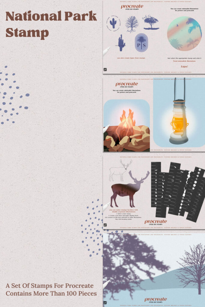 National Park Stamp – MasterBundles